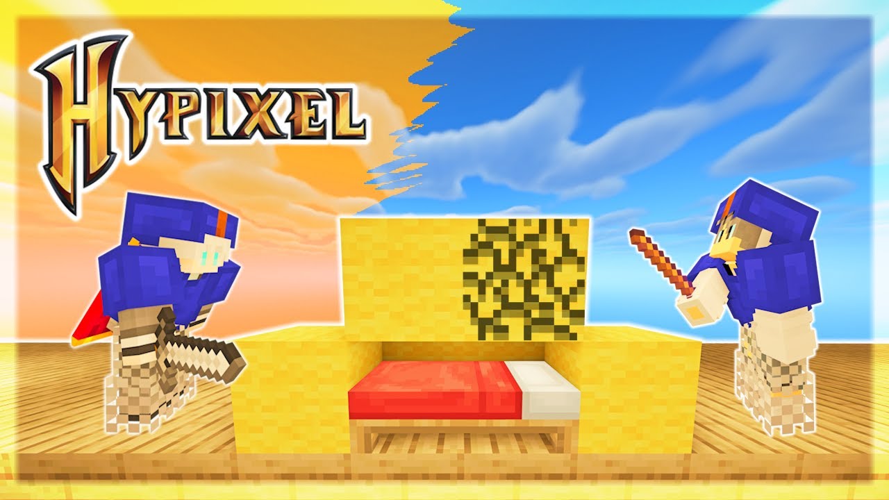 When Two BEDROCK Players Try JAVA Bedwars (Hypixel) - YouTube