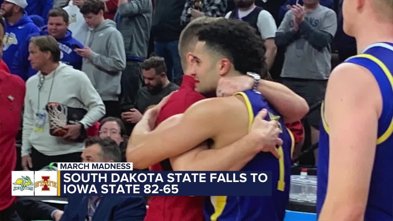 Jackrabbits “proud of the fight” after season-ending loss to Iowa State ...
