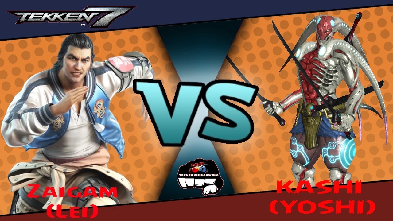 TEKKEN 7 Zaigam (Lei) VS Kashi (Yoshimitsu) - YouTube