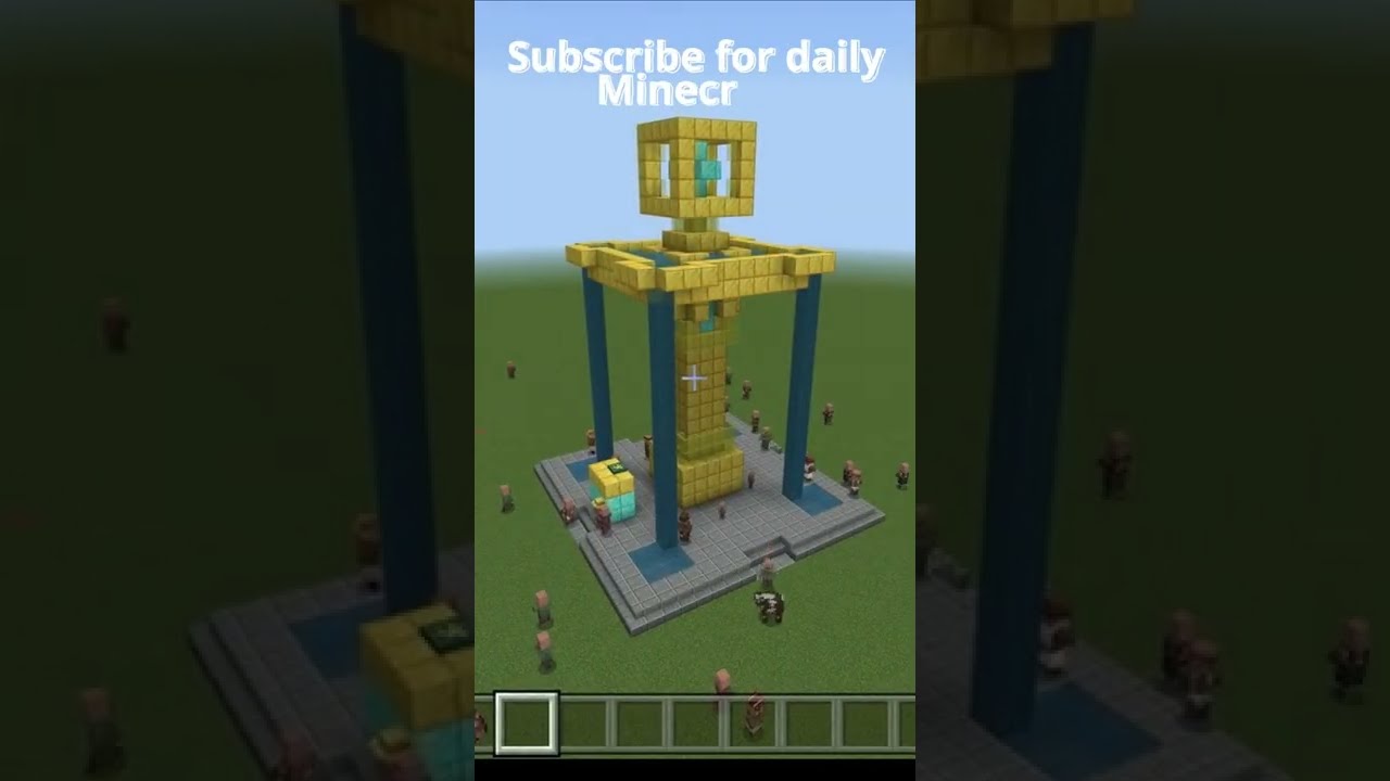 Building The Village Fountain Centerpiece From Minecraft Legends ...