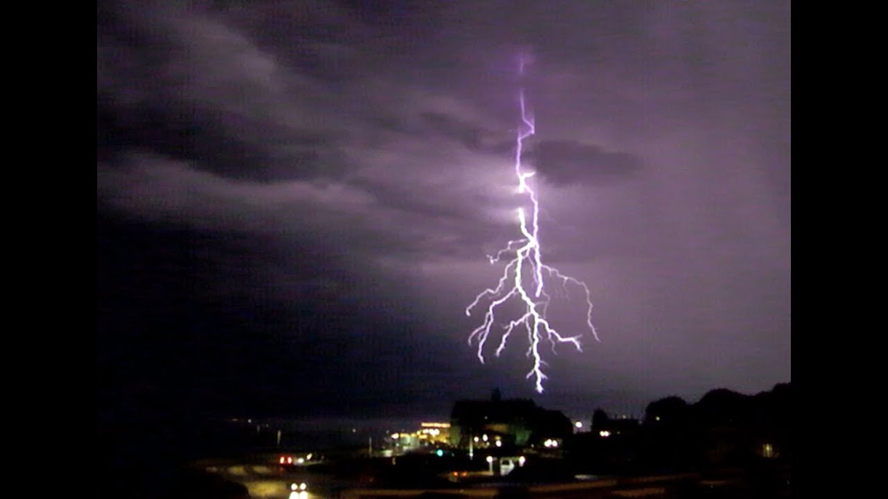 Lightning Storm Narragansett Pier, Rhode Island 6-30-21 - YouTube