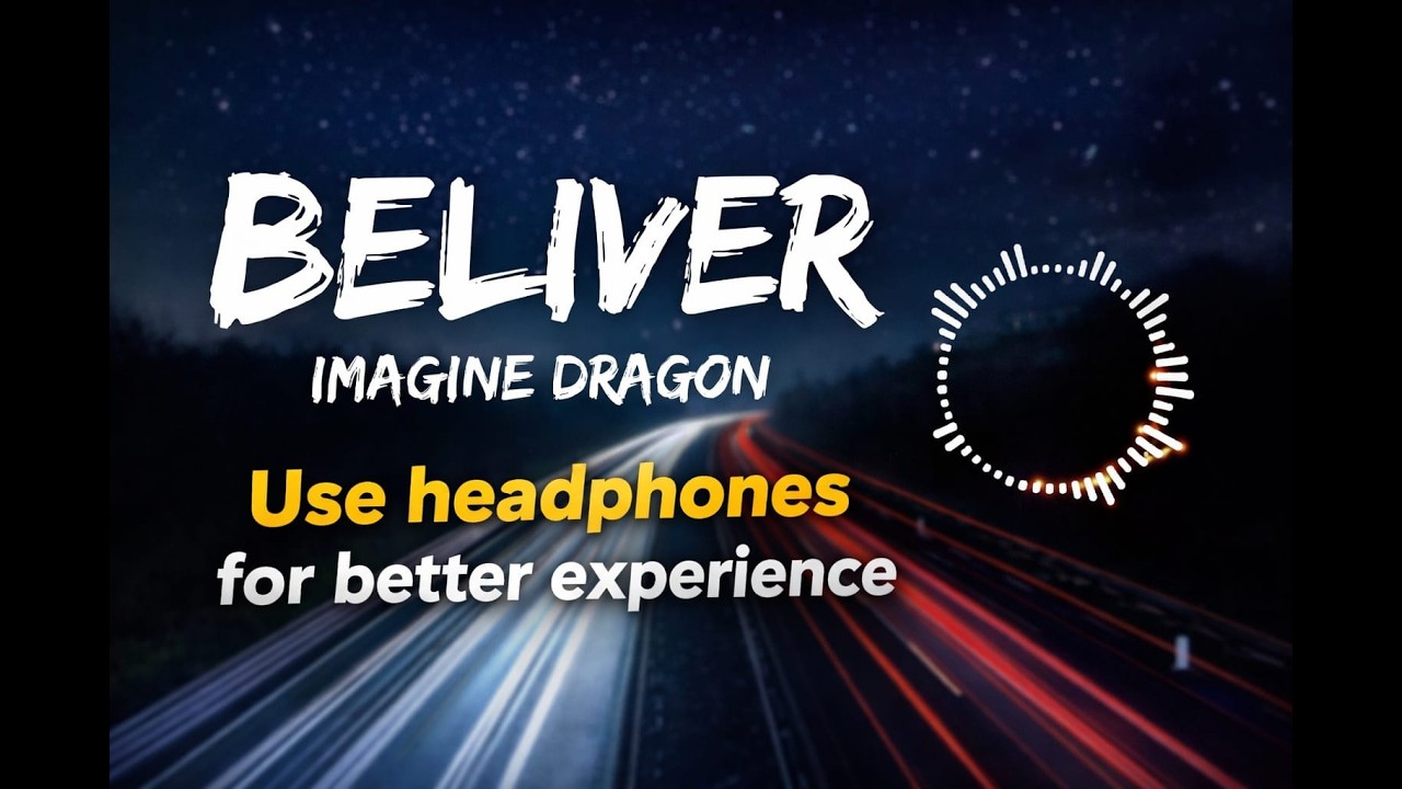 Believer 3D Audio 🎧 | Imagine Dragons | Use Headphones|#Believer ...