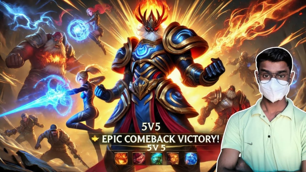 🔥 Epic Comeback! INTENSE 5v5 Battle in MOBA Legends – Insane Victory! 🔥 ...