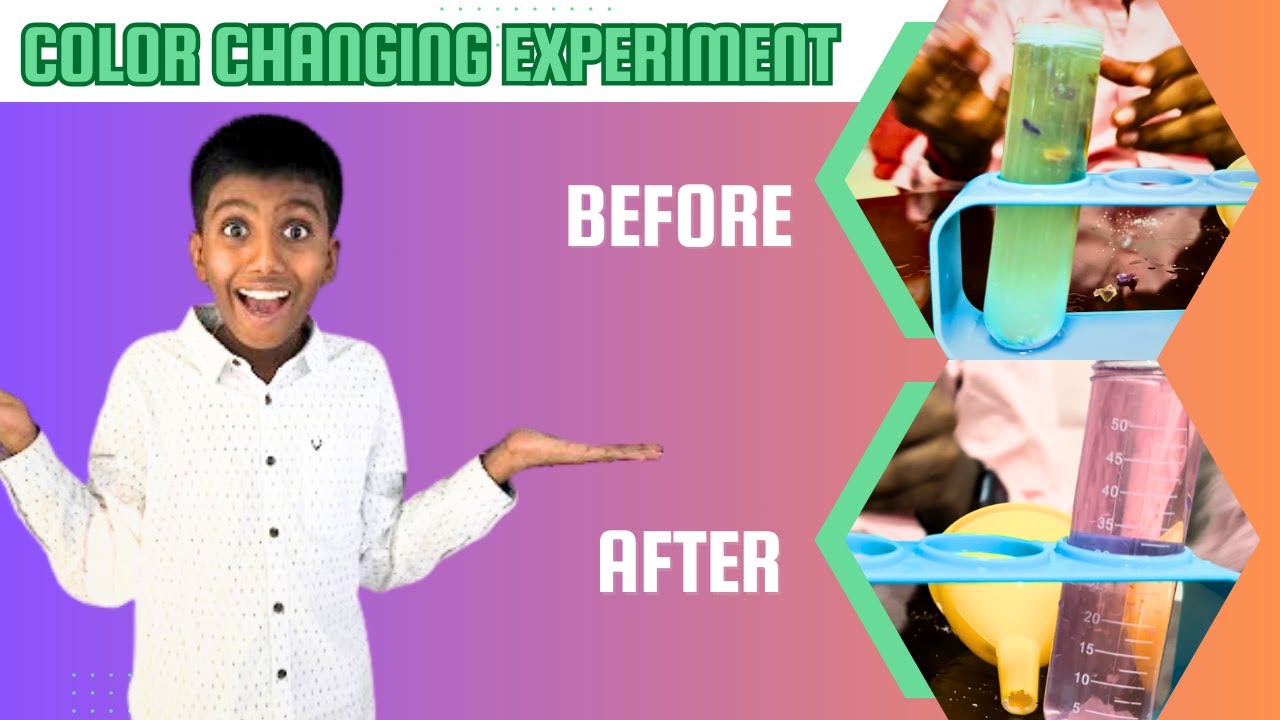Color-Changing Experiment: HOW? Watch Now! | Easy Science Experiment | #shorts #easy #experiment ...