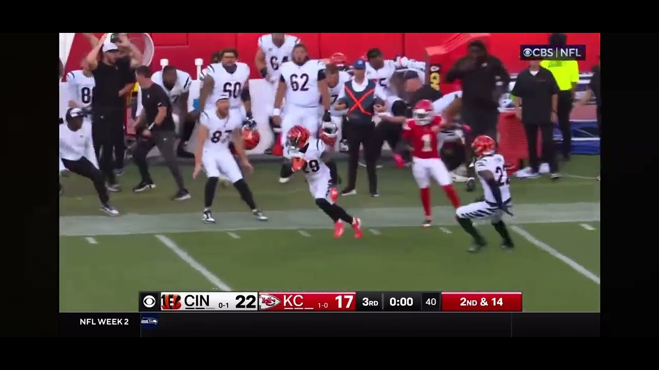 Cam taylor britt one handed INT @NFL - YouTube