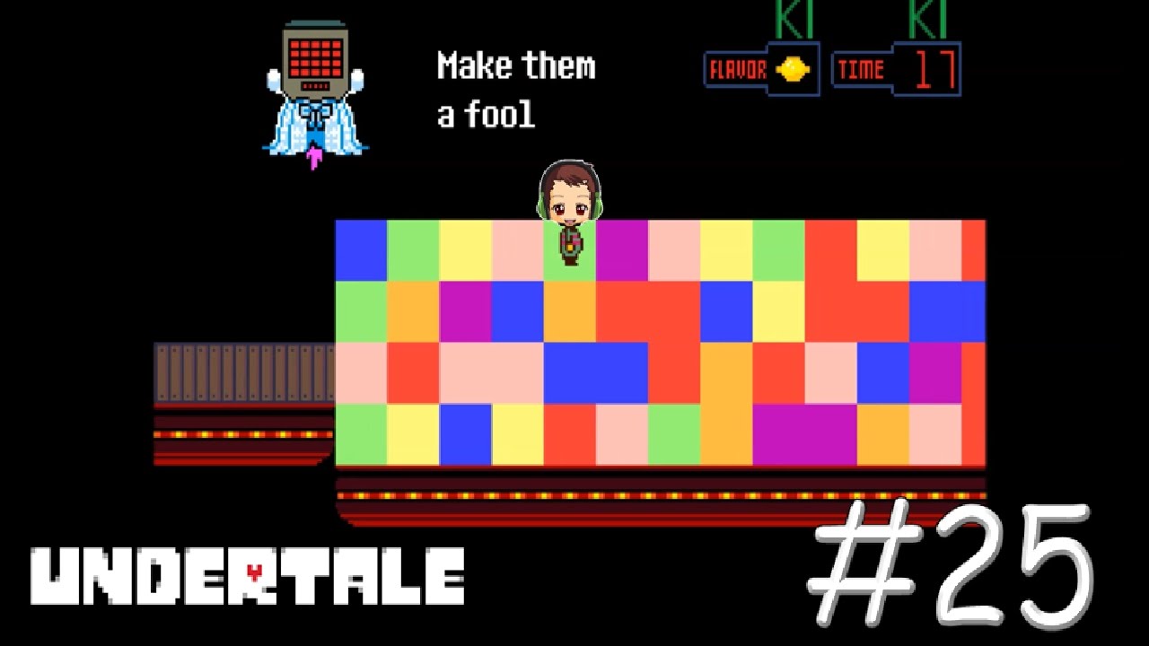 Let's Play Undertale 【BLIND】 Part 25 - The Tiles Return! - YouTube