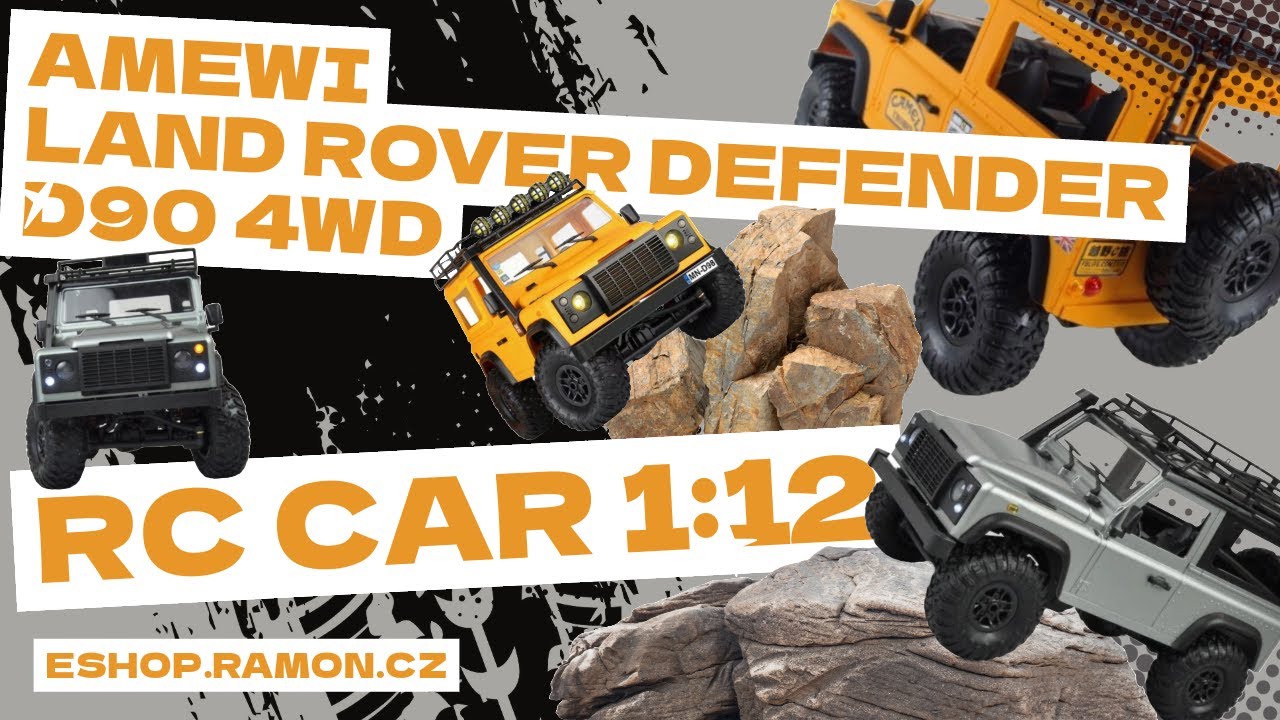 AMEWI Land Rover Defender D90 - ideální RC autíčko na výlety s dětmi ...