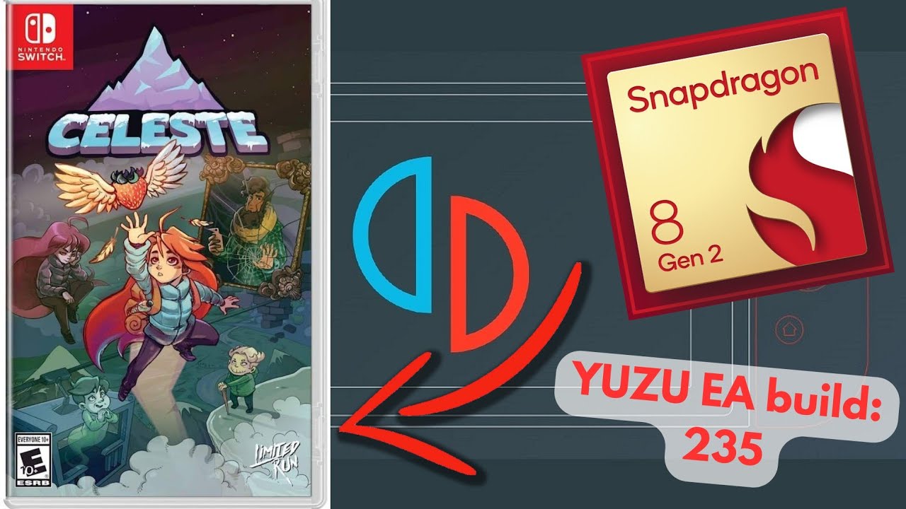 [Yuzu Android 235] Celeste - Snapdragon 8 Gen 2 - YouTube