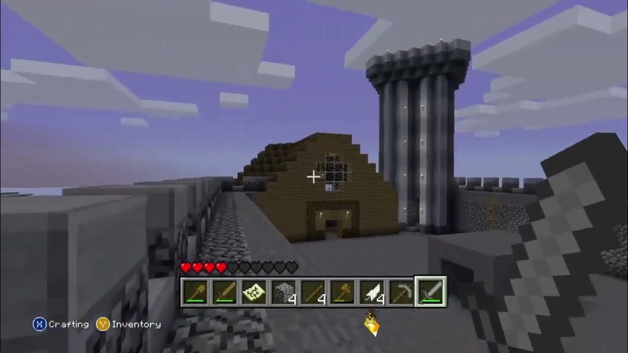 Minecraft Xbox 360 Tutorial World #6: Ultimate Castle Exploration ...
