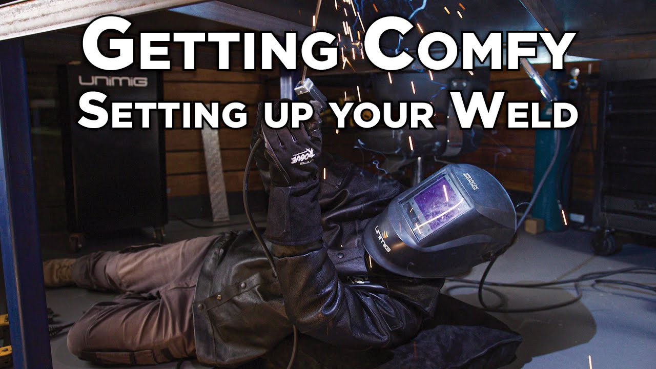 How To Get Comfortable Welding - YouTube