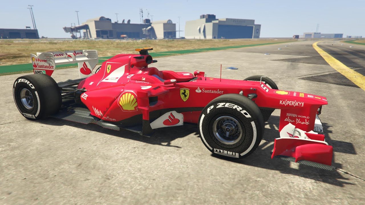 GTA 5 Mod - Siêu Xe Đua Ferrari F1 Xuất Hiện Trong Game GTA V - YouTube