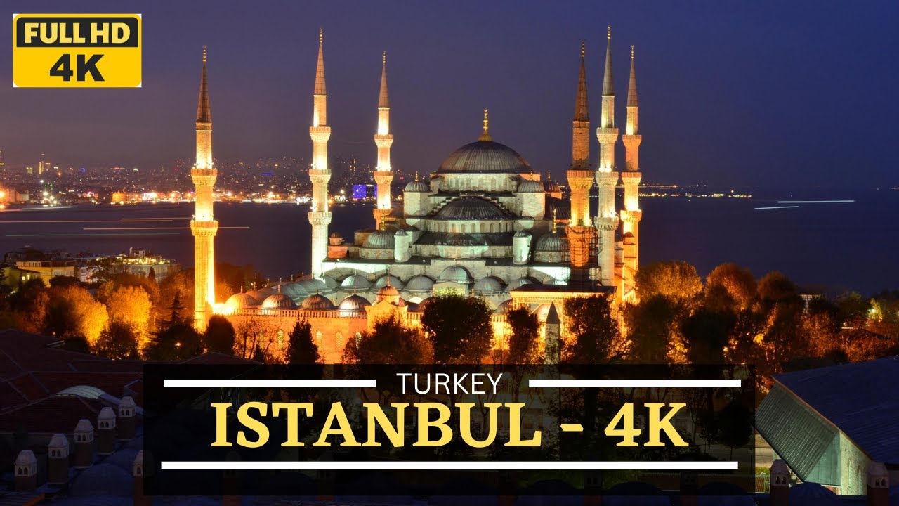Istanbul city 4K drone view | İstanbul City tour 4K | İstanbul Turkey ...
