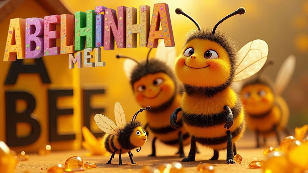 A de Abelha! | Música Divertida Infantil com a Letra A - Música da Abelha - YouTube