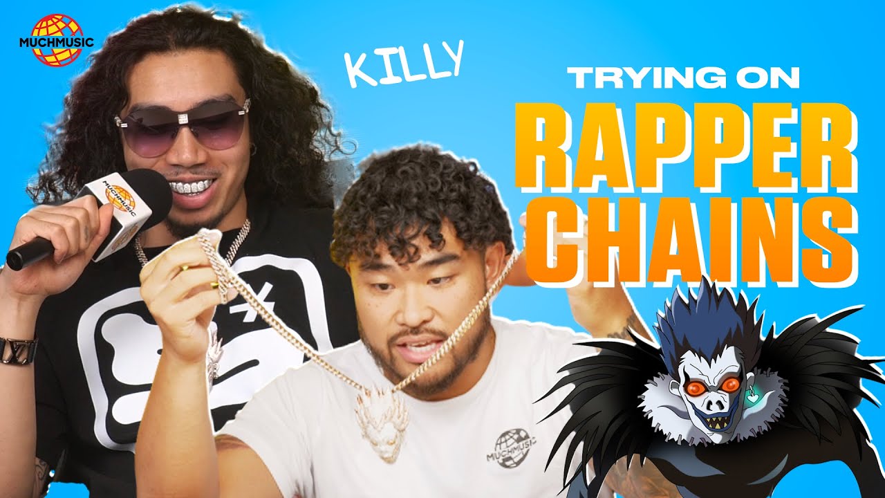 TRYING ON YOUR FAVOURITE RAPPERS CHAIN: KILLY 💎 | MUCHMUSIC - YouTube