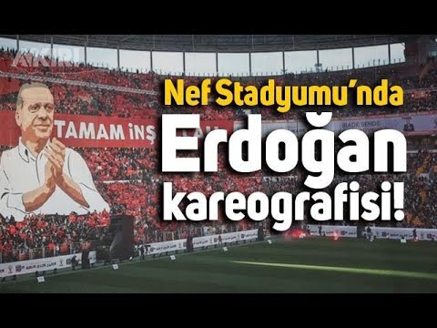 Cumhurbaşkanı Erdoğan için özel koreografi