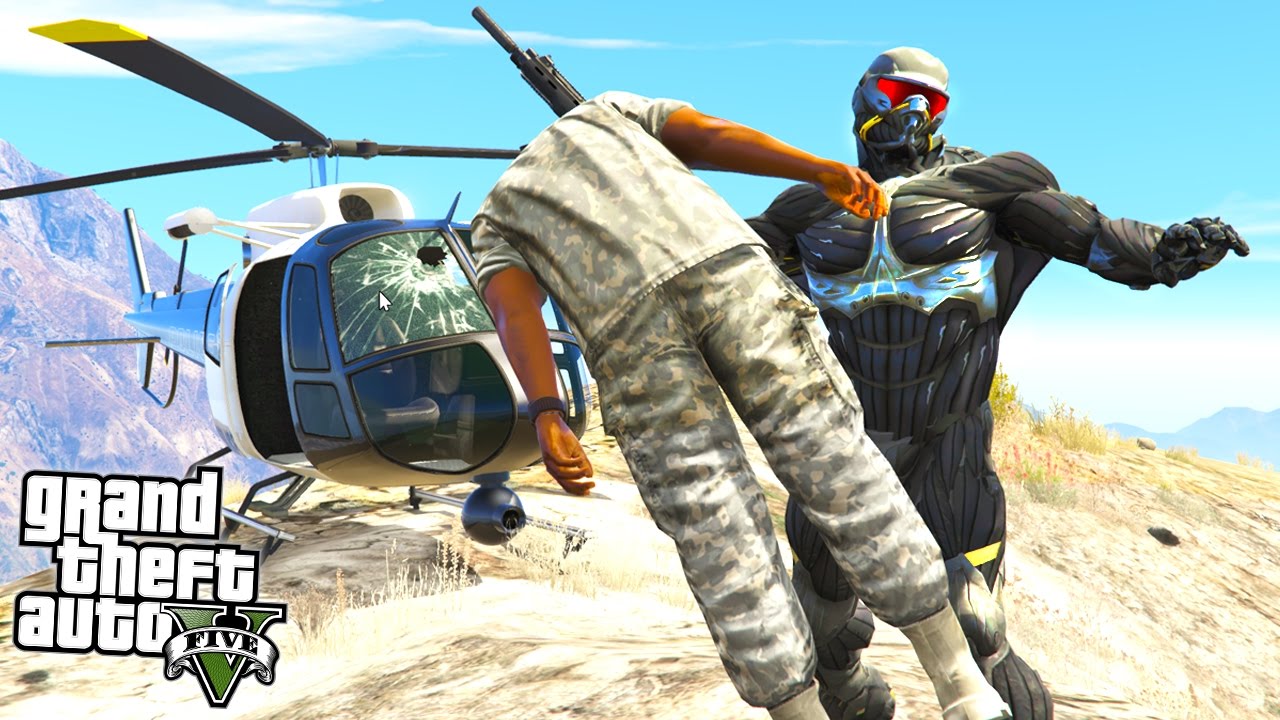 THE WORLDS MOST POWERFUL COMBAT SUIT! (GTA 5 Nanosuit Mod) - YouTube