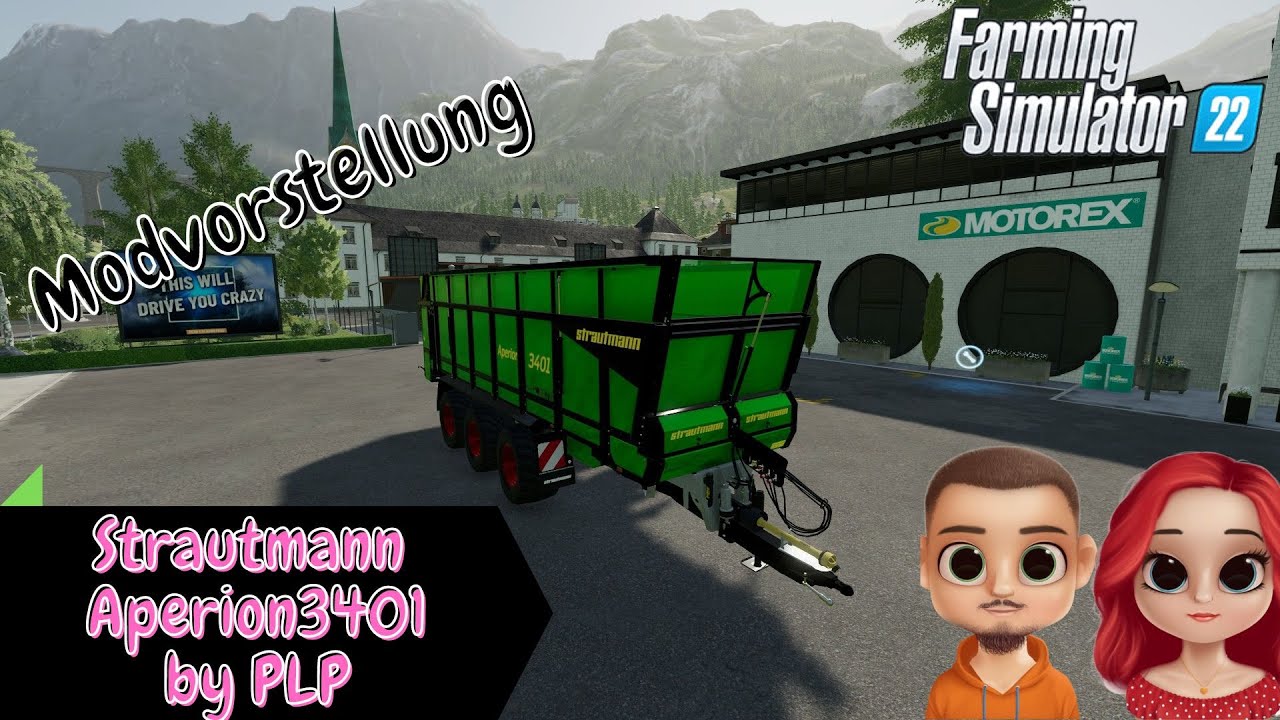 Ls22 Modvorstellung Strautmann Aperion 3401 By Plp Modding 😍😍 Youtube