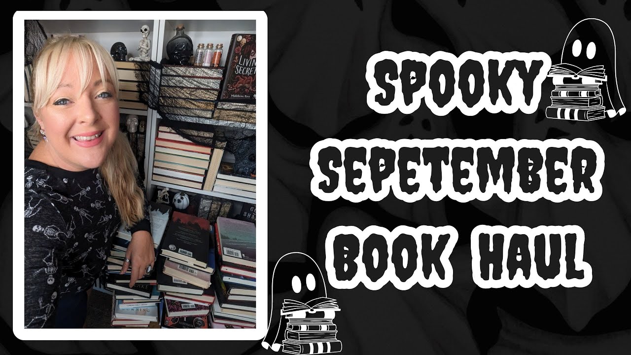 👻GIGANTIC Spooky September Book Haul 2023!👻 - YouTube