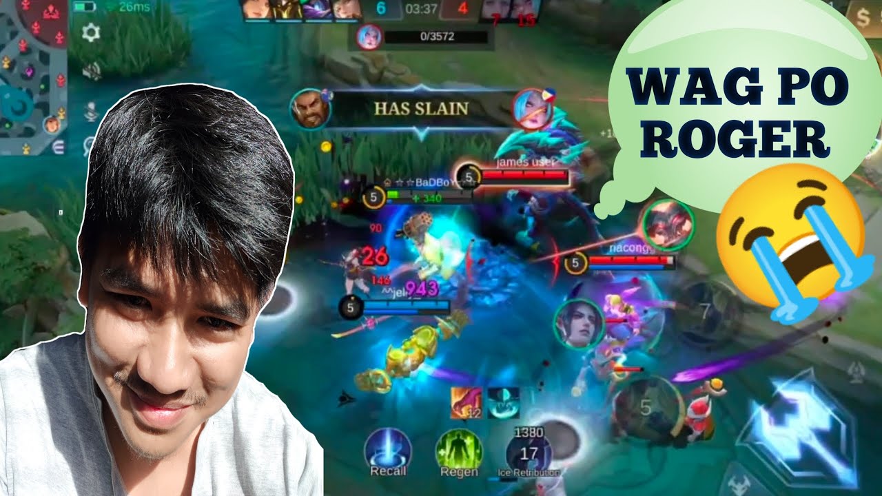 Sa sobrang bilis ko mag Roger nagsisisihan na sila tapos sabi ni karina ...