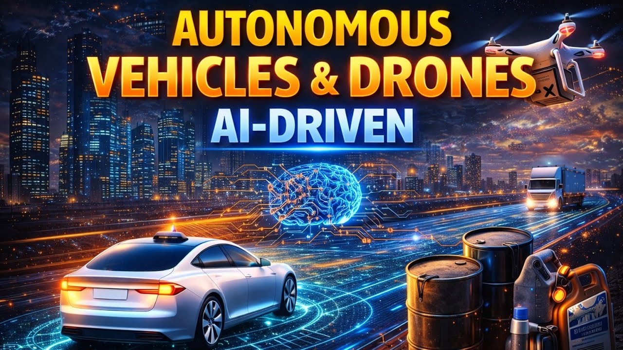 Autonomous Vehicles & Drones – AI-Driven. - YouTube