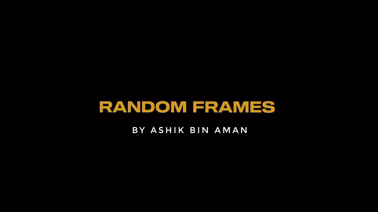 Random frames are always beautiful - YouTube