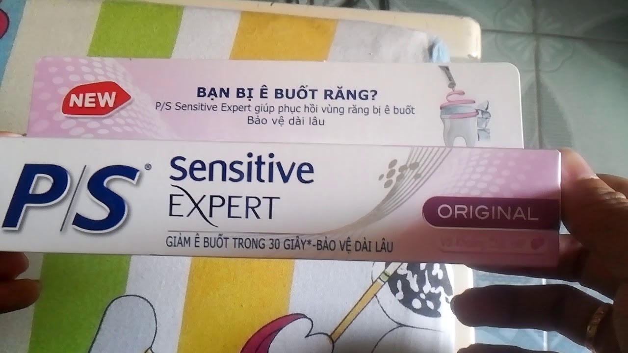 Kem đánh răng P/S Sensitive Expert chứa Khoáng chất HAP (Hydroxyapatite ...