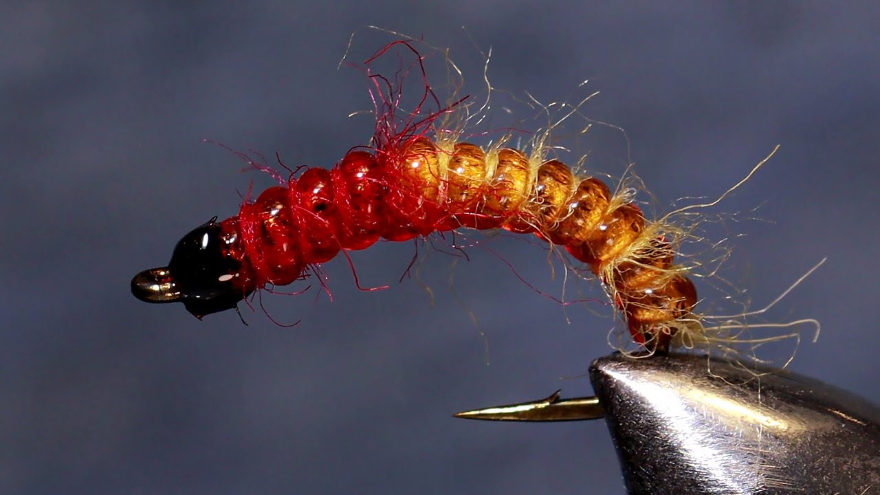 Fly Tying - Furry Rib Grub - YouTube