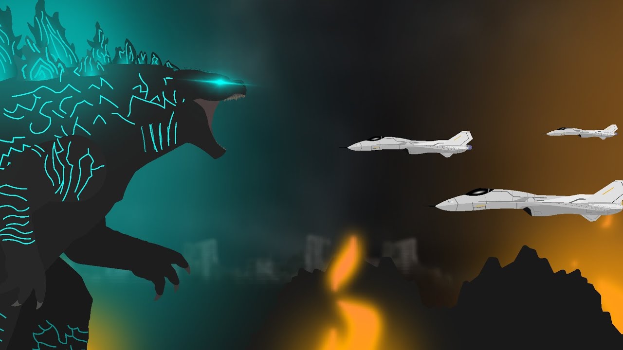 Godzilla at the Nuclear Power Plant | Recreation#2 | Stick Nodes Pro ...