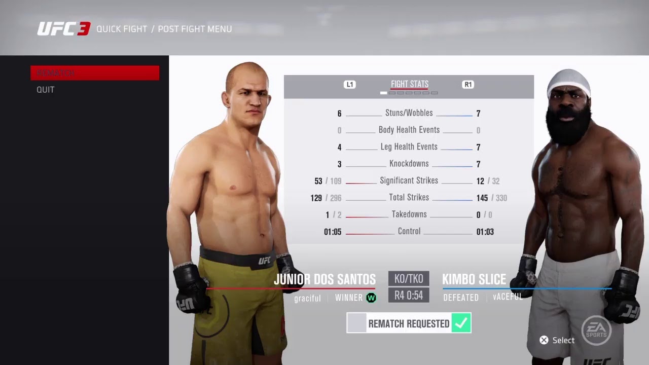 UFC 3 Gameplay - YouTube