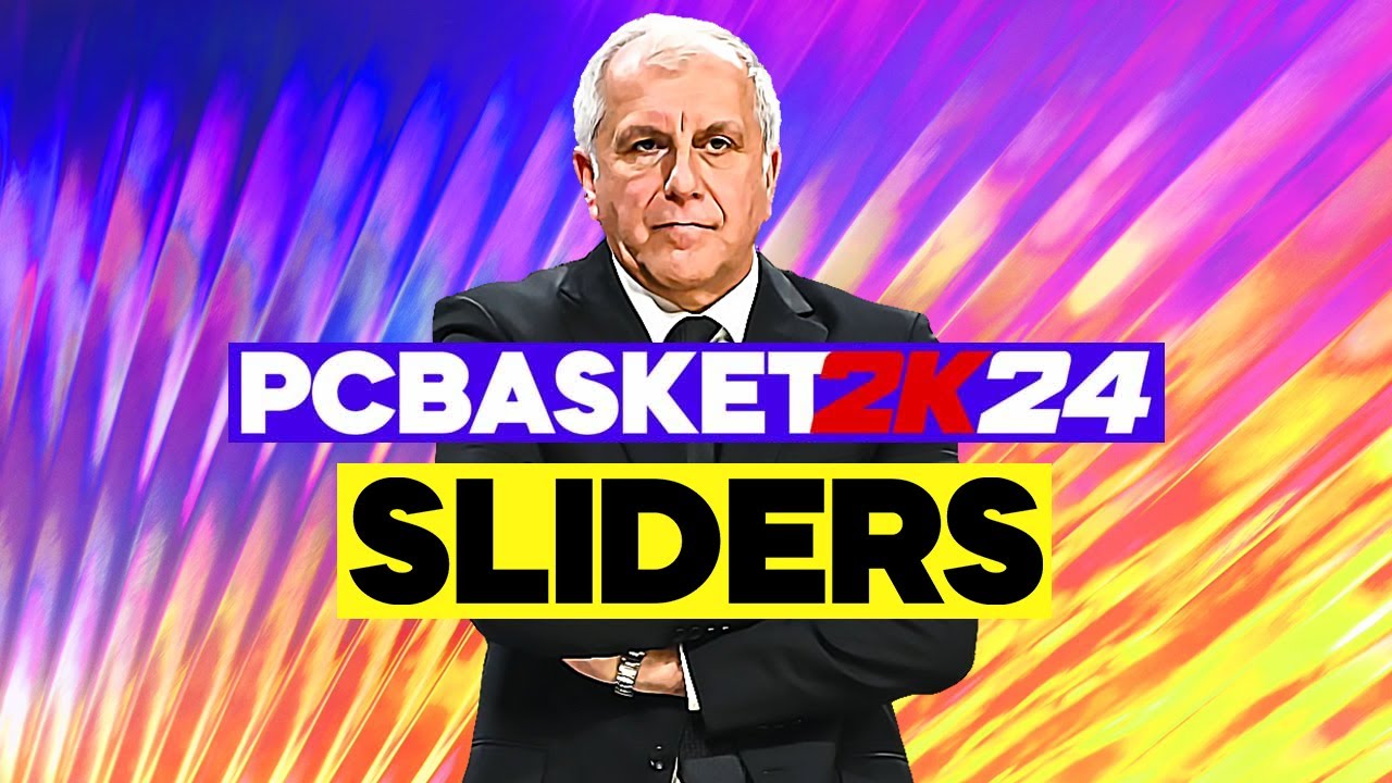 PCBASKET 2K24 SLIDERS | REALISTIC EUROLEAGUE IN NBA 2K24 | TUTORIAL ...