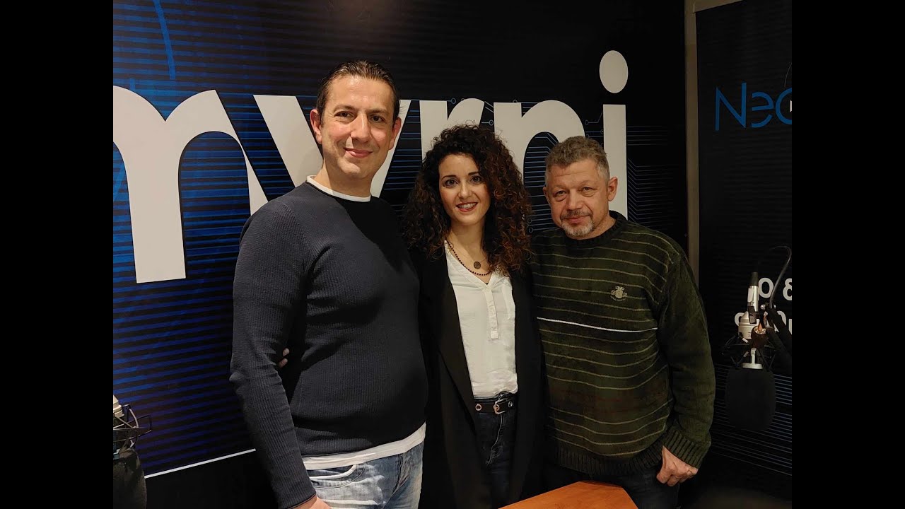 Η Ειρήνη Κοξαράκη στο Nea Smyrni Radio-TV - YouTube