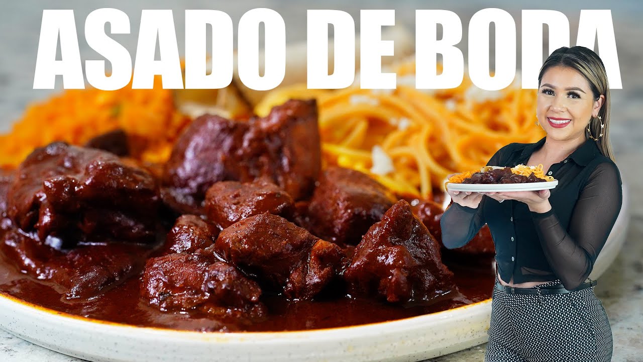 How to make the most delicious ASADO DE BODA | RED CHILE PORK STEW ...