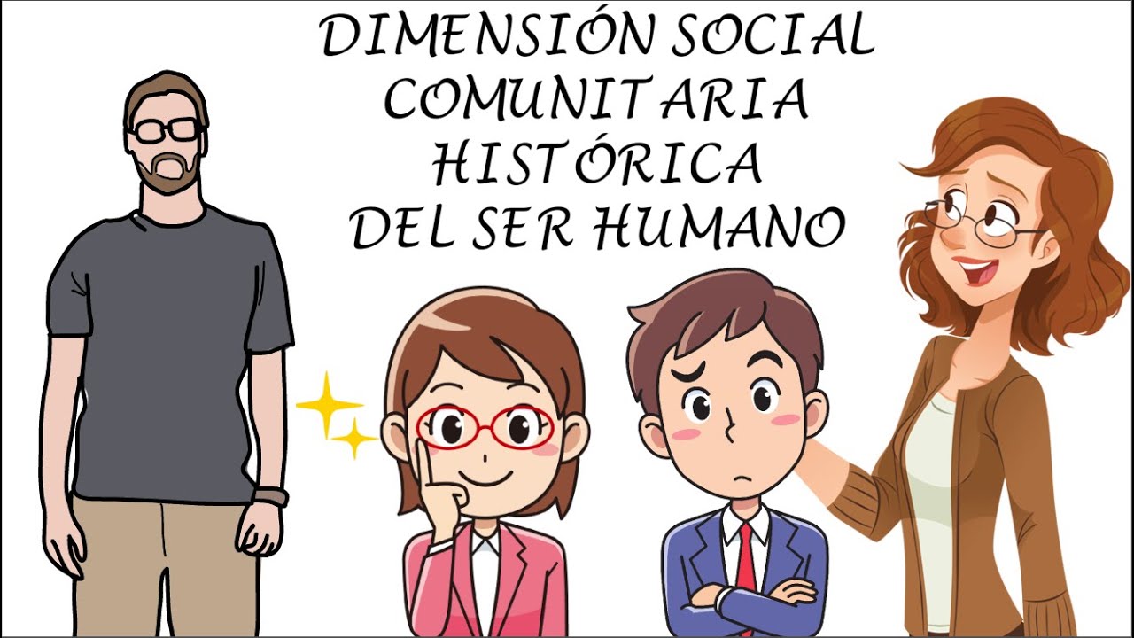 Dimensión Social, Comunitaria e Histórica del Ser Humano - YouTube