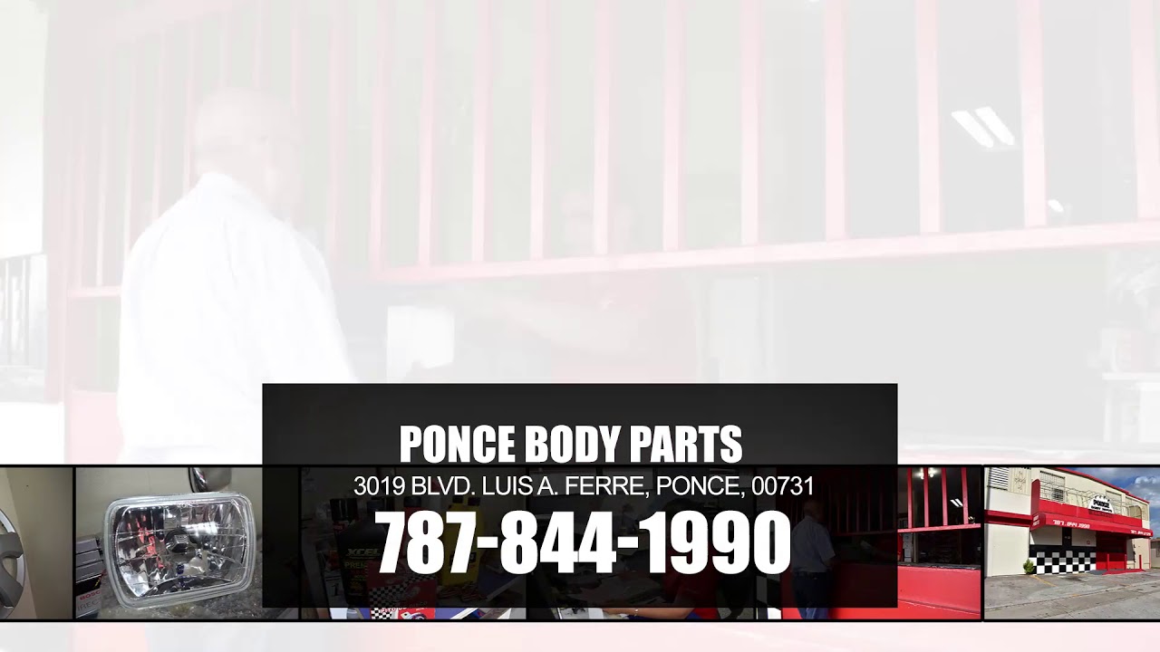 Ponce body parts con Audio - YouTube