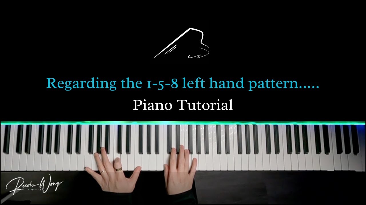 Regarding the 1-5-8 left hand pattern..... - YouTube