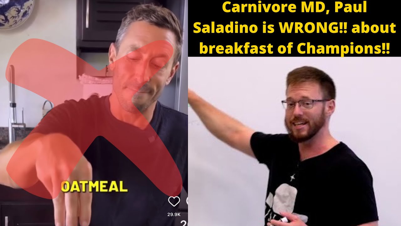 Carnivore MD Paul Saladino is WRONG! - YouTube