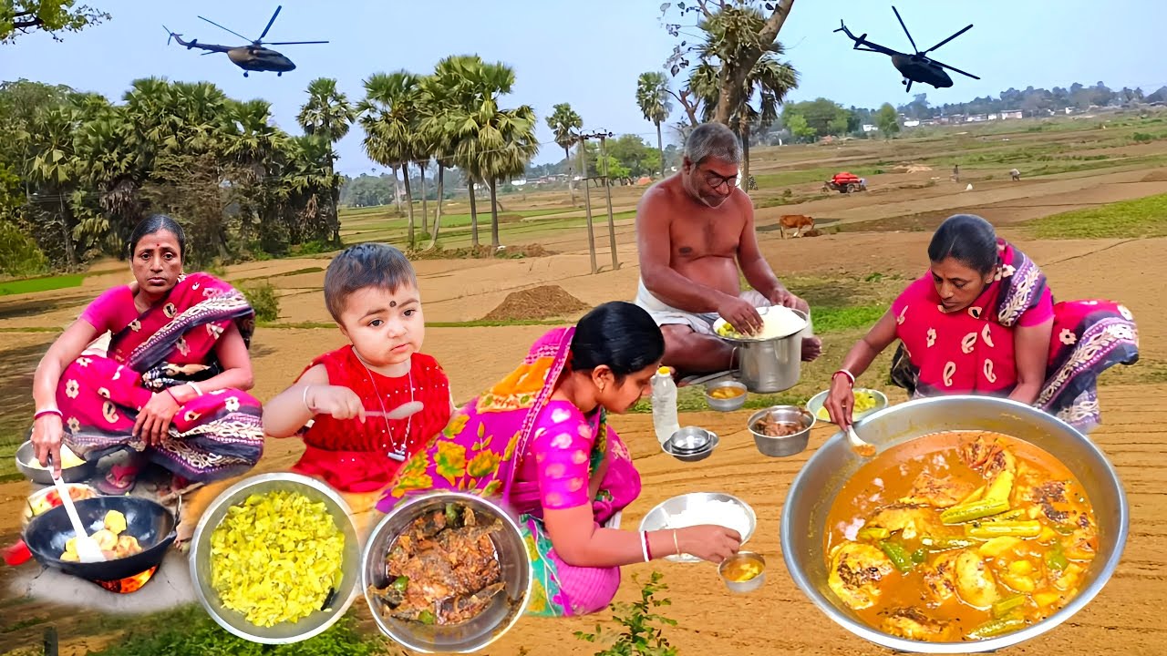 My Village Life। Village Women Morning Routine। Village Cooking। Mom ...