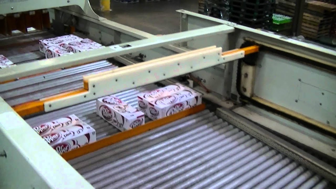 Alvey 942 High Level Case Palletizer - YouTube