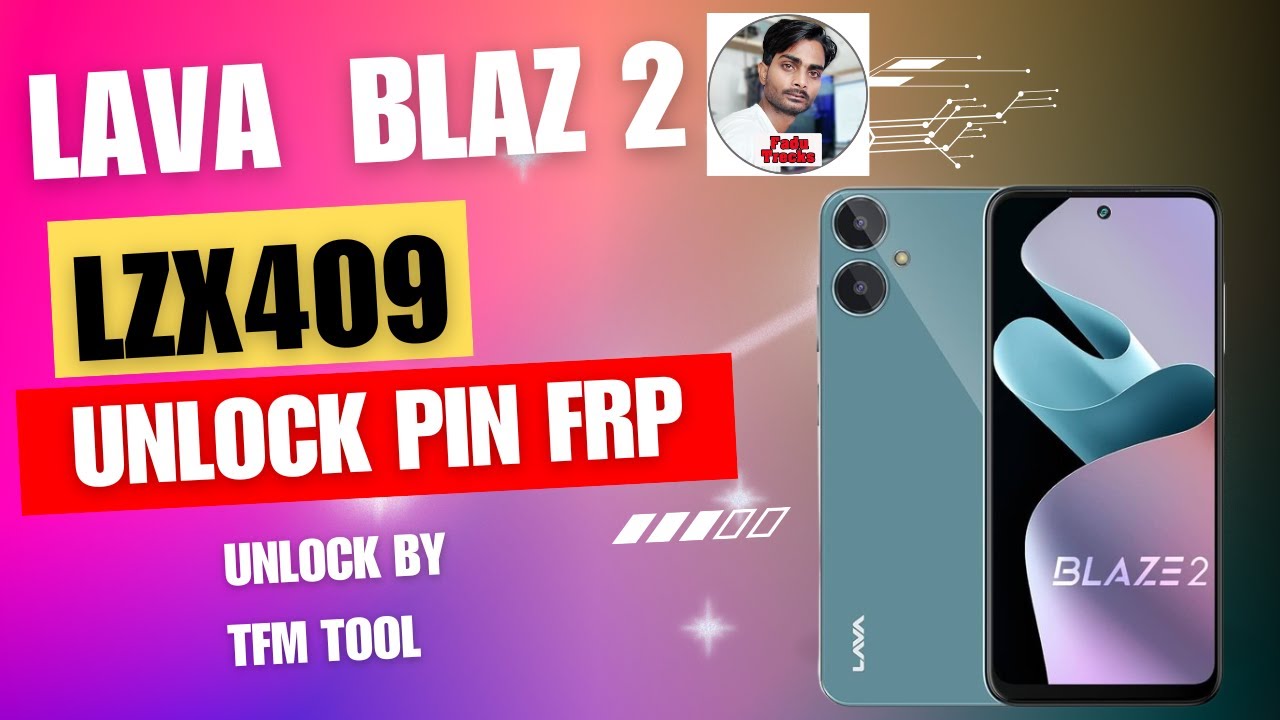 HOW TO UNLOCK LAVA BLAZ 2 FRP !LAVA LZX409-BLAZ 2 UNLOCK PIN PATTARN ...