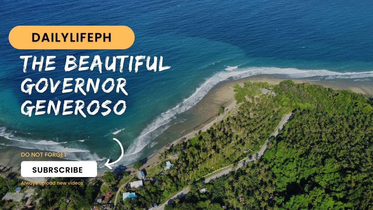 Philippines Governor Generoso. Beautiful drone view. - YouTube