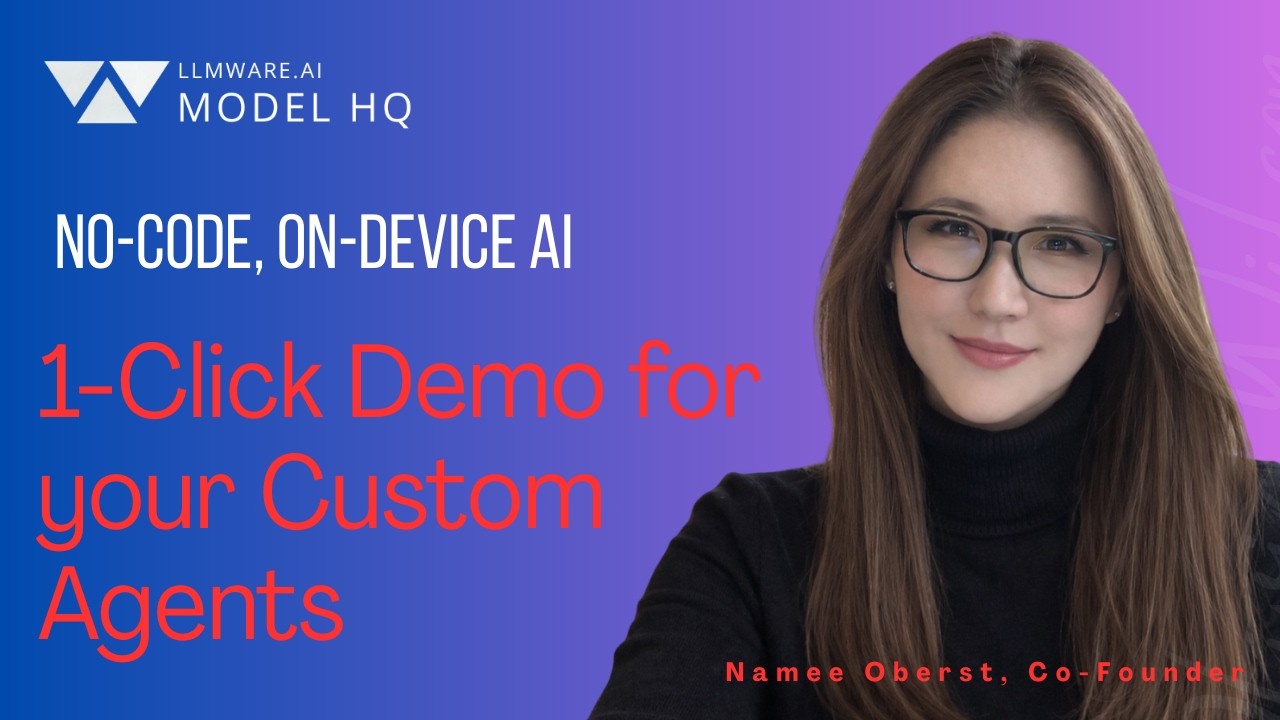 Build Live Demos for AI Agents | Model HQ Agent Demo Mode - YouTube