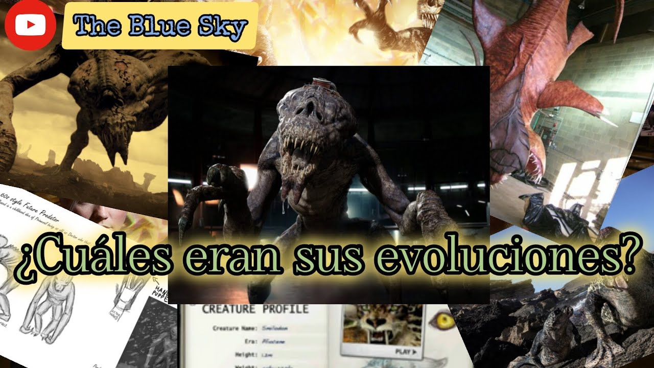 ¿Cuáles eran sus evoluciones?| Criaturas del futuro/ PRIMEVAL. - YouTube