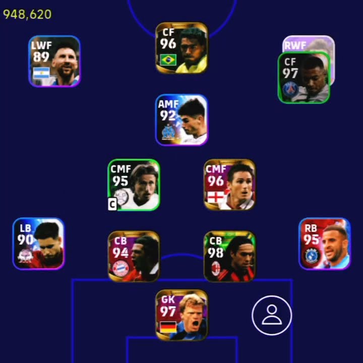 PES GAME THE BEST SQUAD 🥰😁#efootball #pes #short - YouTube