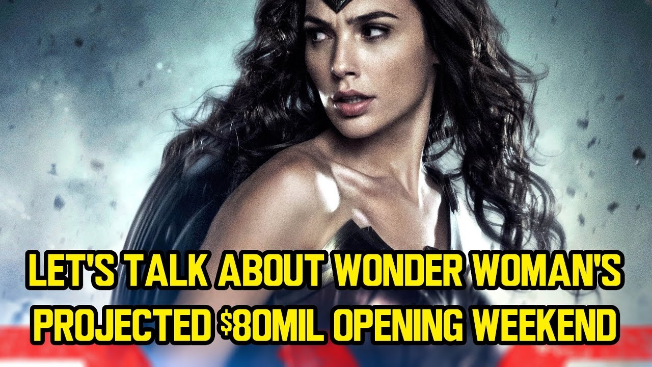 Let's talk about WONDER WOMAN's projected $80mil opening weekend - YouTube