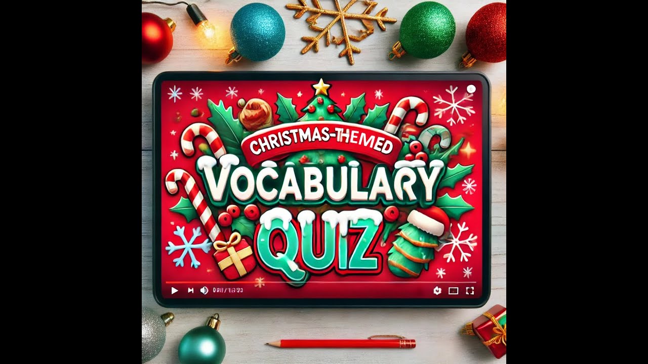 🎄 Christmas-Themed Vocabulary Quiz | Test Your English Skills 🎄 - YouTube