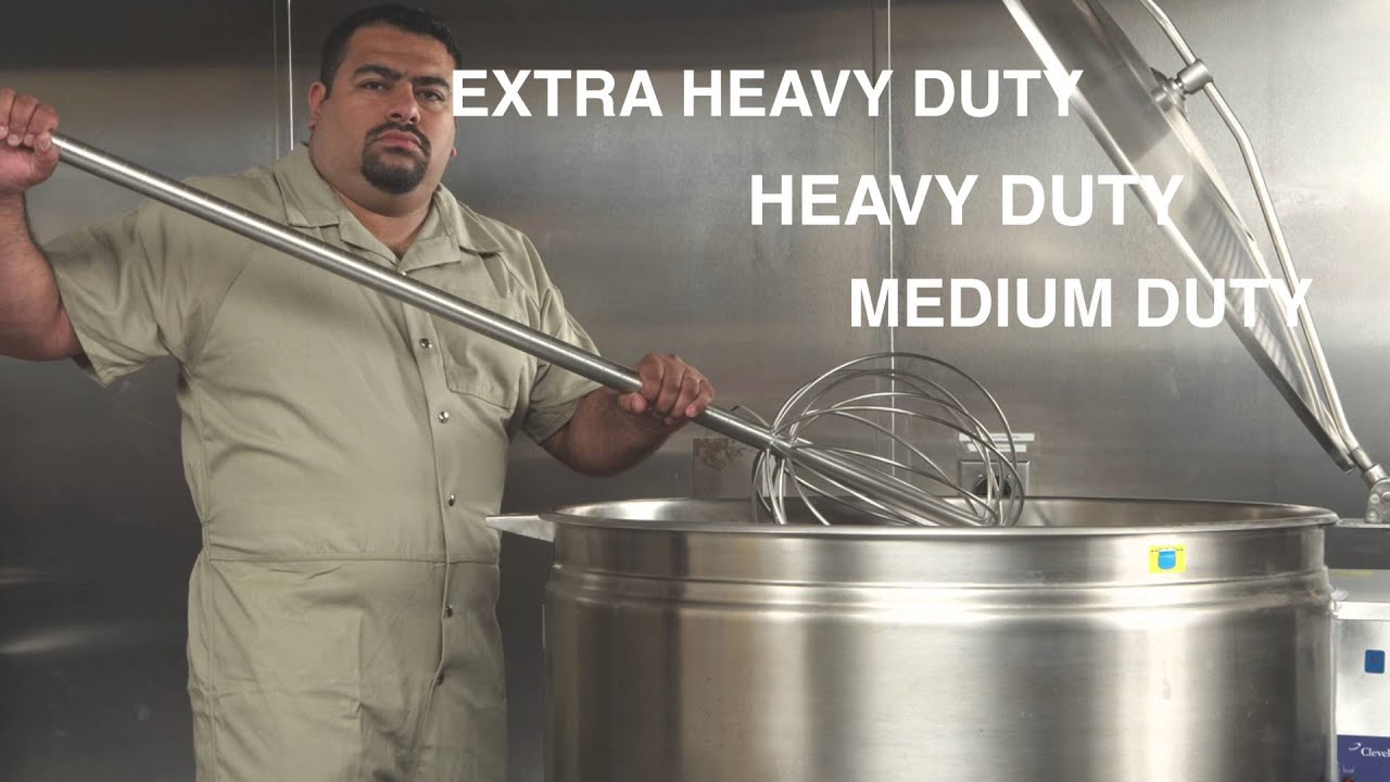 Commercial Kettle Tools for Your Food Service Operation - YouTube