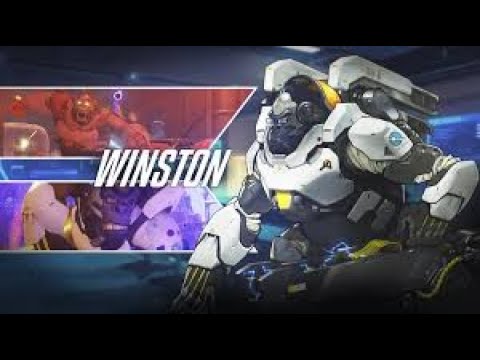 Overwatch gameplay part 65 - Winston Online Matches ( Winston reporting ...