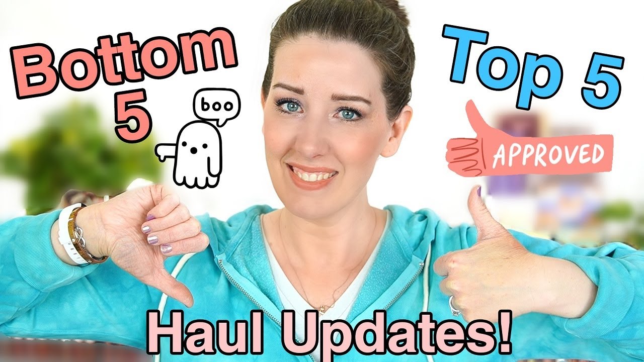 HAUL UPDATES...TOP 5 BOTTOM 5 MAKEUP I'VE TRIED RECENTLY - YouTube