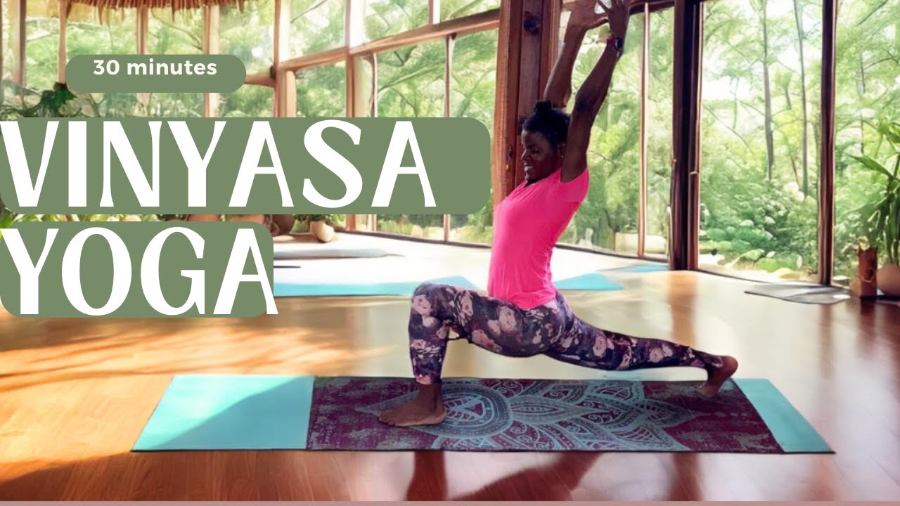 30 Minute Vinyasa Yoga Flow Full Body Practice Crow Tutorial Youtube