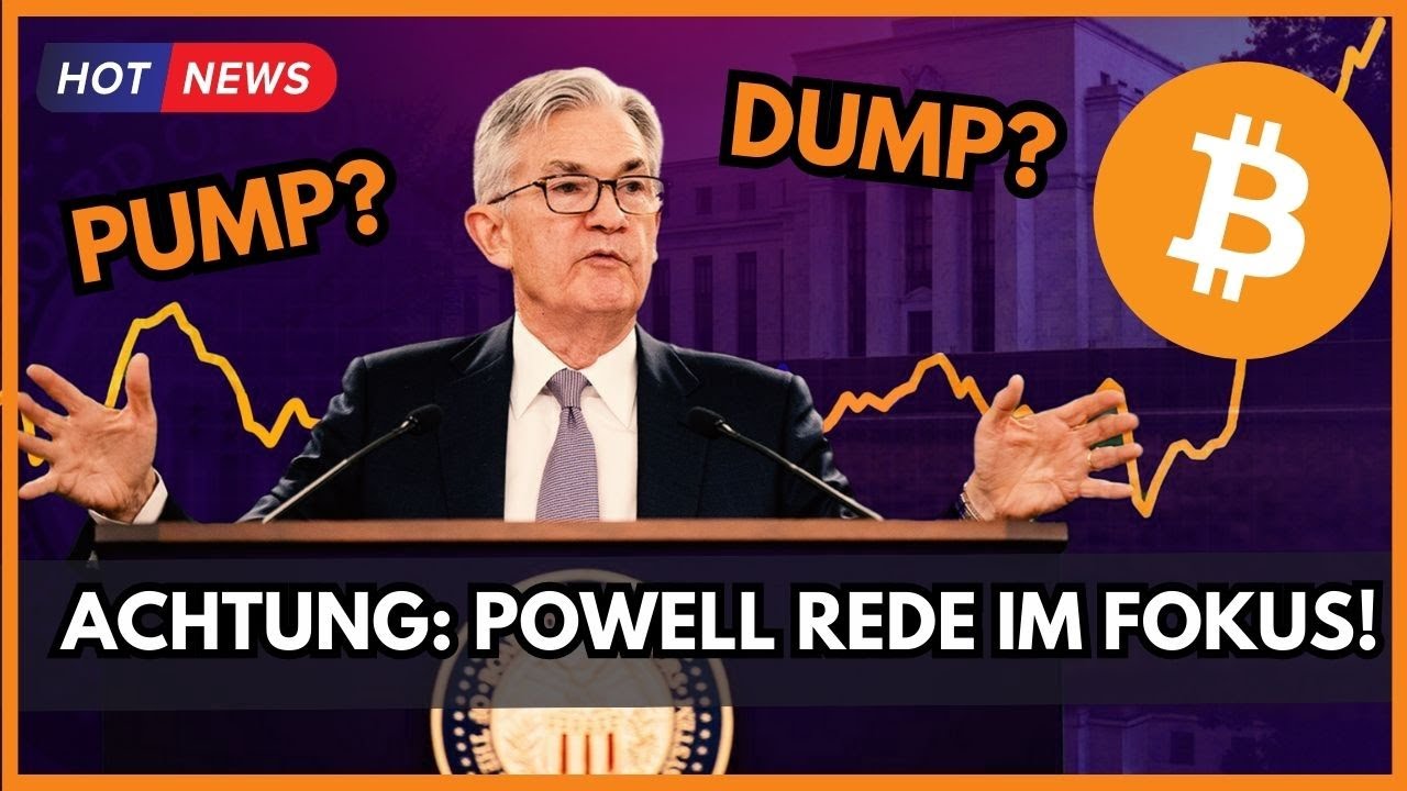 Achtung Bitcoin Am Scheidepunkt 🚨 Powell Rede In Jackson Hole Im